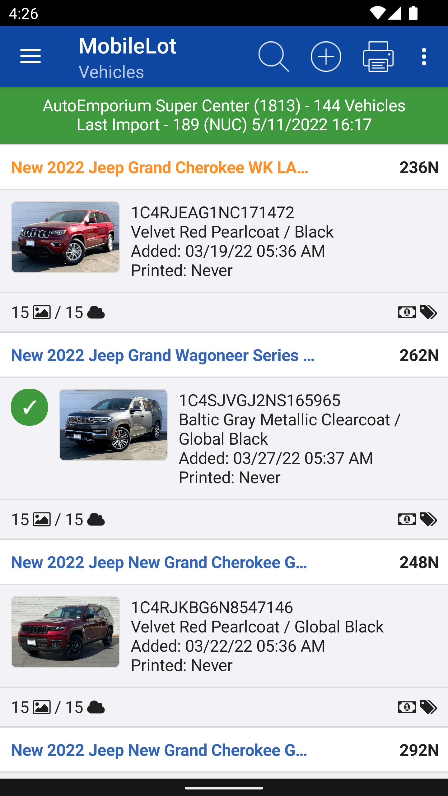 Auto Dealership Lot Services Software. Window Labels w/ QR Codes ...